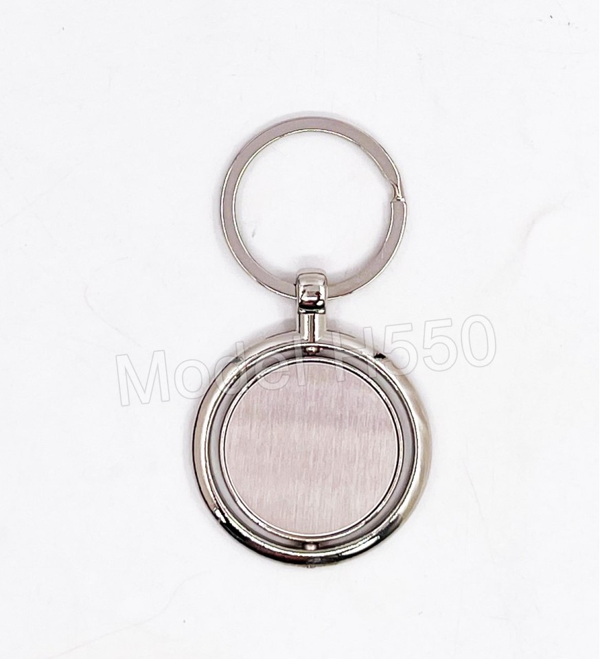 Rotating Metal Keychain